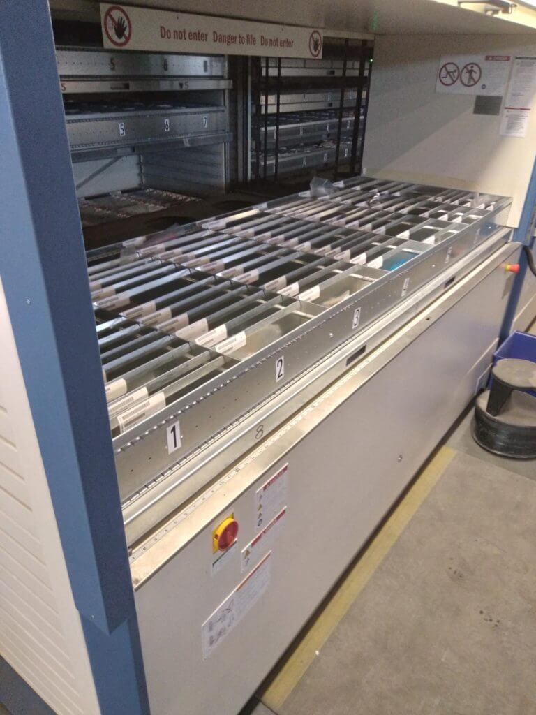 (3) Used Hanel Lean Lift Vertical Lift Modules